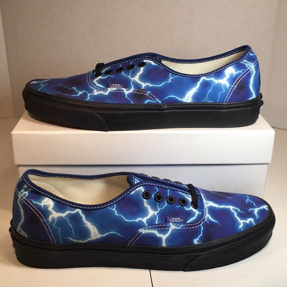 Vans | Shoes | Nwt Vans Authentic Lightening Bolt Sneakers Mens 5 ...
